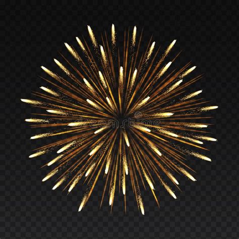 Golden Firework Coconut Shape Realistic Vector Illustration Stock Vector Illustration Of Golden Firework Coconut Shape Realistic Vector Illustration Stock Vector Illustration Of
