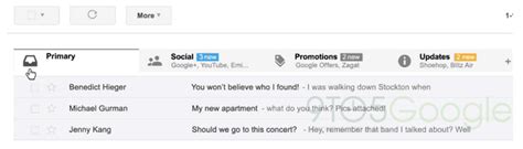 Leaked Screenshots Show Redesigned Gmail With Categories Feature To Sort Emails By Content