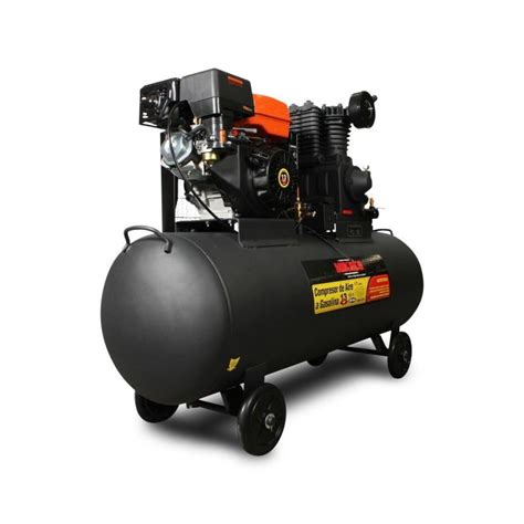 Compresor De Aire 13 Hp Motor A Gasolina 300 Lts