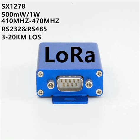 MW W Lora Rf Module Lora Km Long Range Wireless Data Transmitter And Receiver UHF Lora