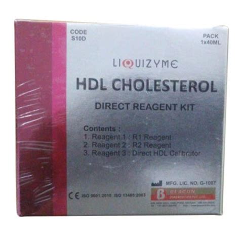 Liouizyme Liquid HDl Cholesterol Beacon Test Kit Min At Piece In New Delhi