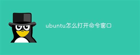 ubuntu怎么打开命令窗口 美云