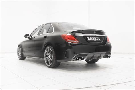Brabus Mercedes C Class 2014 Tuning Black Wallpapers Hd Desktop