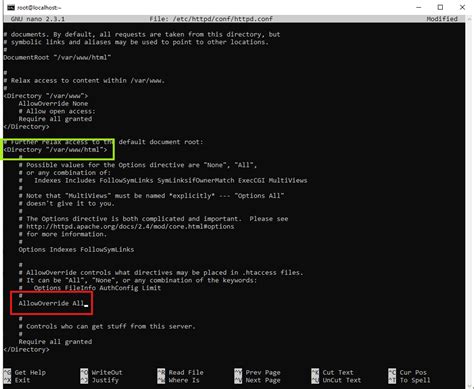 Konfigurasi Apache Dokumentasi Aplikasi MA