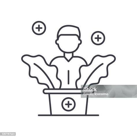 직원 경력 아이콘 선형 격리 된 그림 얇은 줄 벡터 웹 디자인 기호 흰색 배경에 편집 가능한 스트로크와 개요 개념 기호 개념에