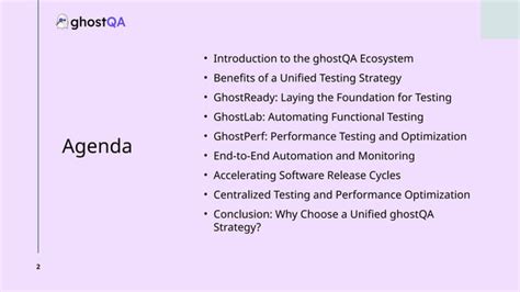 Unified Testing Strategy With GhostQA Tools Pptx