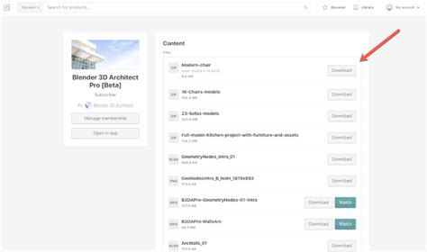 How To Download Content From Blender 3d Architect Pro • Blender 3d Architect