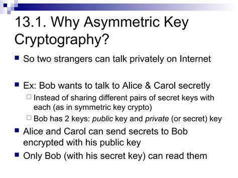 Asymmetric Key Cryptography PPT