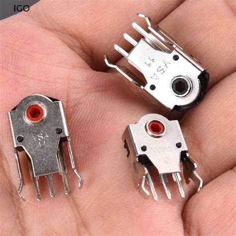 Igo 2pcs Highly Accurate Decoder 9mm11mm Rotary Mouse Scroll Wheel