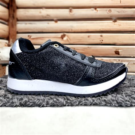 Tenis De Niña Urbanos Color Negro Las Cuatas