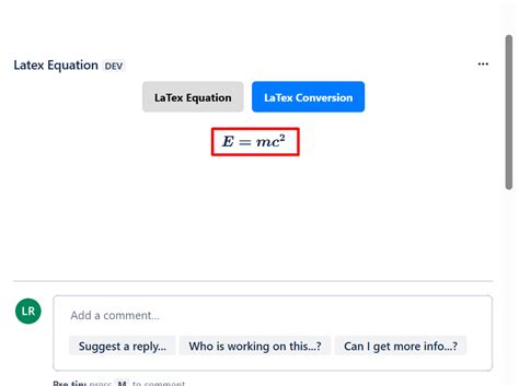 latex equations for jira atlassian marketplace