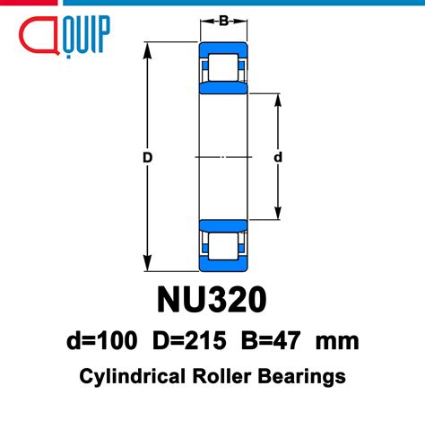 NU320 UBC (NU320EM) Cylindrical Roller Bearings ตลับลูกปืนเม็ดทรงกระบอก ...