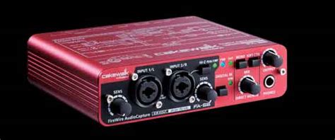 Wnamm10 New Firewire Audio Interface