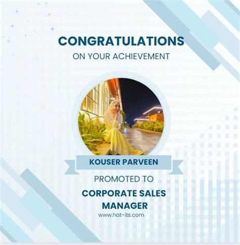 Hat It Solutions On Linkedin Congratulations Kouser Parveen On Your