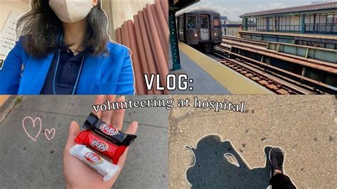 Vlog First Day As Hospital Volunteer 🏥grwm Eating Gaming Youtube