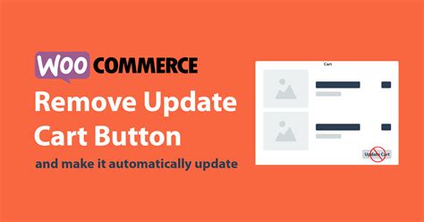 Remove Update Cart Button In WooCommerce YourBlogCoach