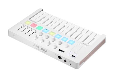 Arturia MINILAB MK Compact MIDI Keyboard Alpine White Light Up My Life