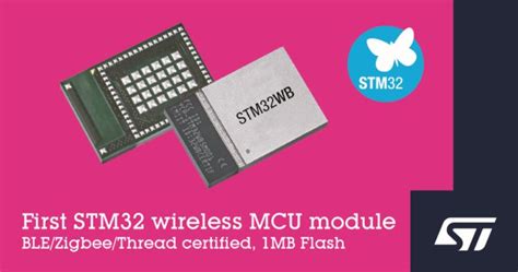 First Stm32 Wireless Microcontroller Module Elektronikfokus