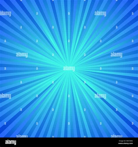 Blue Ray Burst Background Gradient Vector Design Stock Vector Image And Art Alamy