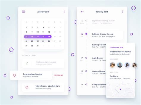 Calendar UI Ideas Calendar Ui App Design Web Design