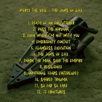Album Review Pierce The Veil The Jaws Of Life Fearless Records