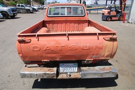 1978 Nissan Datsun King Cab Pick Up Truck Manual 4 Cylinder No Reserve