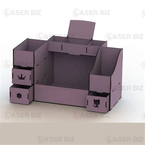 Большой органайзер с ящиками » maket.LaserBiz.ru - Макеты для лазерной ...