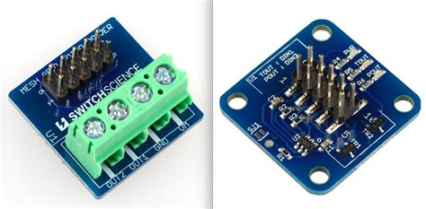 Mesh Gpioタグ用拡張基板を発売します。（タッチセンサーとモータードライバー） スイッチサイエンス マガジン