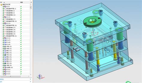 Jj4488 端盖注塑塑料模具设计【含ug三维图】 模具设计 龙图网
