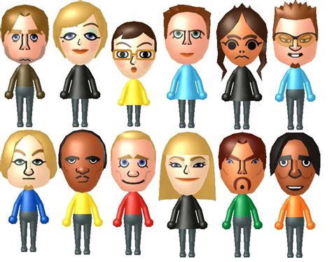 Wii Sports Resort Miis Page 1 By Beastlymantis21 On Deviantart
