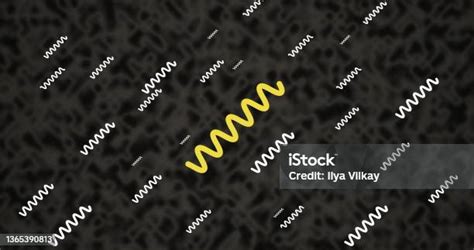 회색 배경 기하학적 패턴의 위쪽으로 올라가는 애니메이션 곡선 선 간단한 패턴 0명에 대한 스톡 벡터 아트 및 기타 이미지 0명 모션 모양 Istock