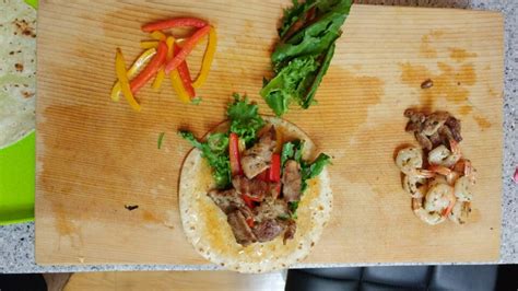 쉬림프and스테이크 케밥 만들기