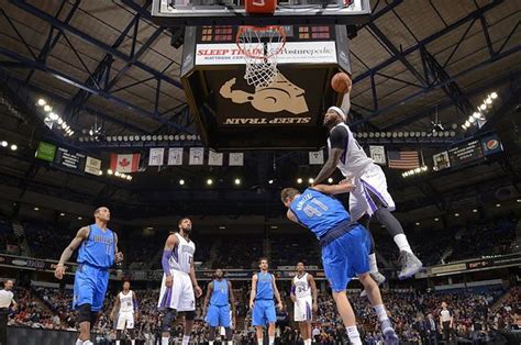 Highlight Boogie Cousins And The Kings Posterize The Mavericks Complex