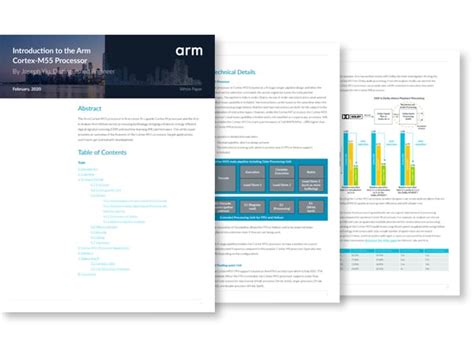 introduction to the arm cortex m55 processor arm®