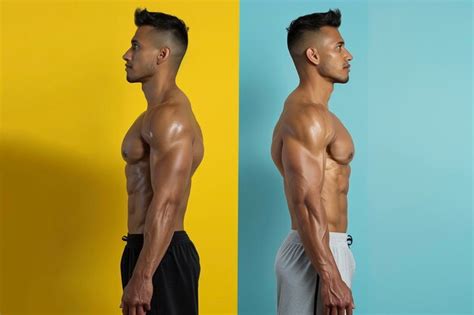 Premium Photo Fit Male Model Before And After