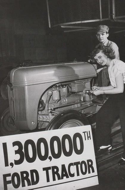 1946 Fordson Tractor 1 3 Millionth Press Photo Usa A Photo On