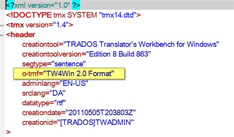 Tmx File Not Imported In Translation Memory Although No Error Is Shown Trados Studio