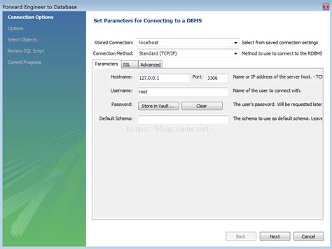 Mysql Workbench正向逆向工程mysql Workbench 逆向工程 Csdn博客