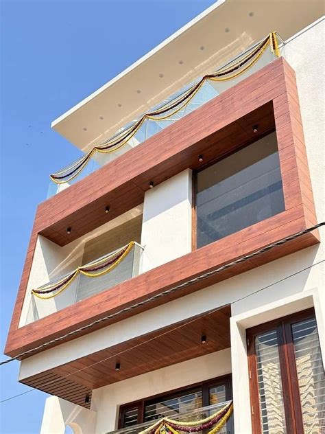 Brown Wooden Hpl Cladding Thickness 6 Mm At ₹ 180 Sq Ft In Chennai