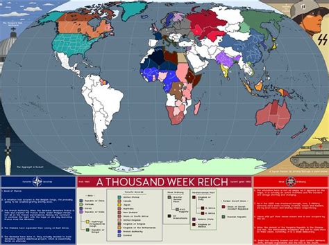 A Thousand Week Reich 1952 Alternate History Fantasy Map Generator