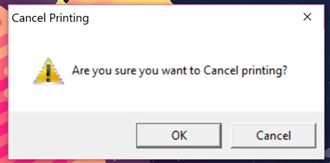 Oops Didn T Mean To Cancel Printing I Ll Just Click On The Wait A Minute R CrappyDesign