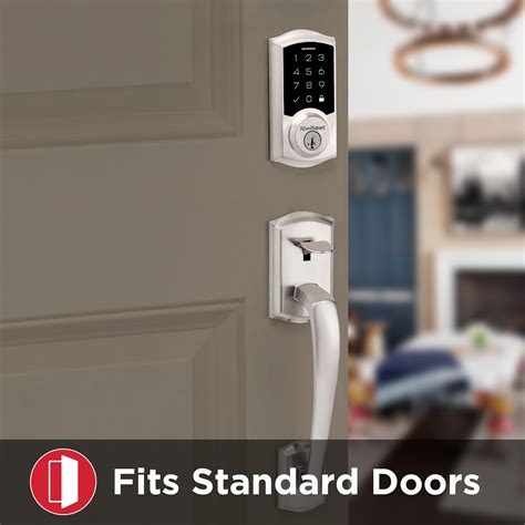 Kwikset Touchpad 270 Smartcode Satin Nickel Electronic Deadbolt
