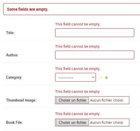 Django Admin Change Error Message Please Correct The Errors Below Stack Overflow