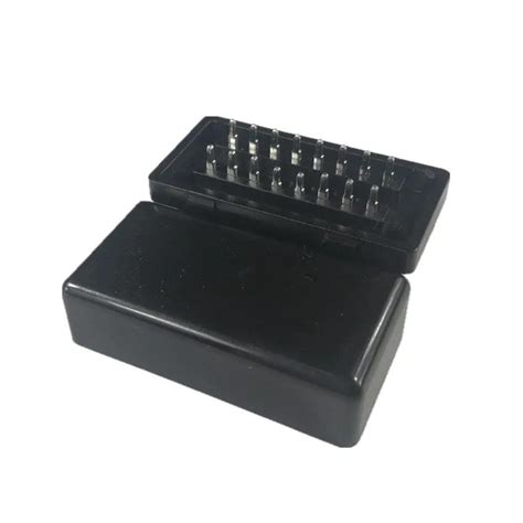 Automotive Obd2 16 Pin Male Connector Mini Lrt 0187 Lanruntong China Trading Company