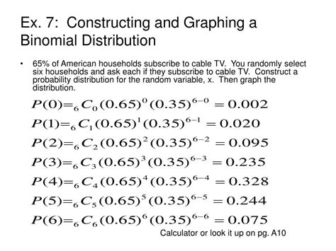 Ppt 61 Binomial Distributions Powerpoint Presentation Free Download