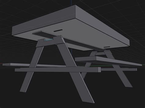 Chick Nic Table By Tyler Cramer Download Free Stl Model