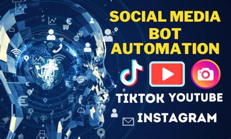 Do Automate Youtube Bot Tiktok Bot Instagram Api Bot Using Python By