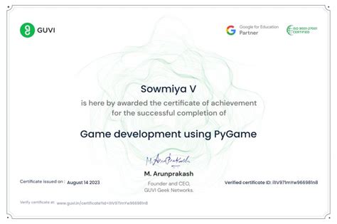 Passionate About Game Development I Recently Completed A Course Using