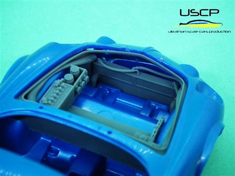 Alpine A110 Rally Car Front End For Tamiya Ukrainian Scale Cars Production Uscp 24t069