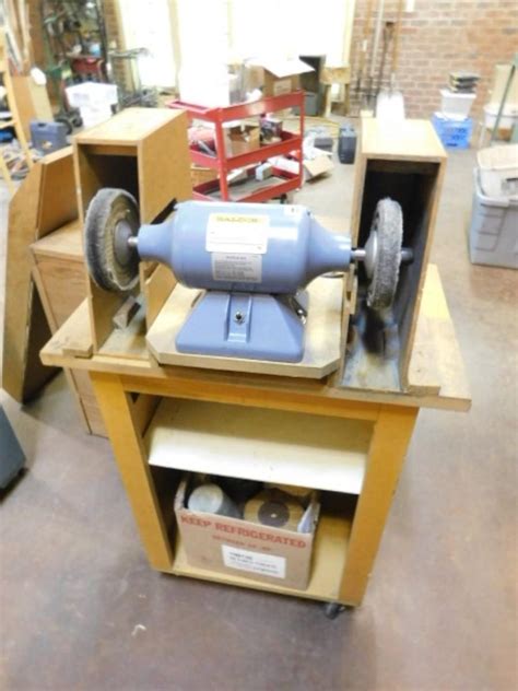 Baldor Buffer Iii 1 3 Hp Single Phase With Accessories And Stand